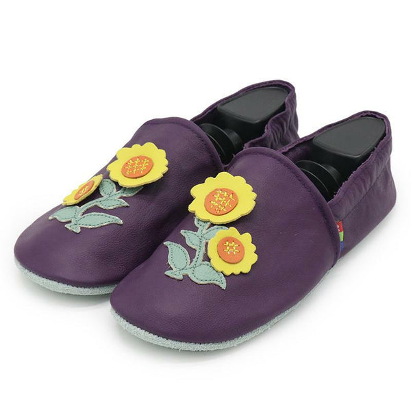 Sunflower purple Women Slippers – shoeszoo